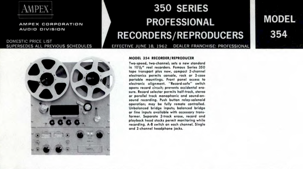 Tape Recorders – RVG Legacy